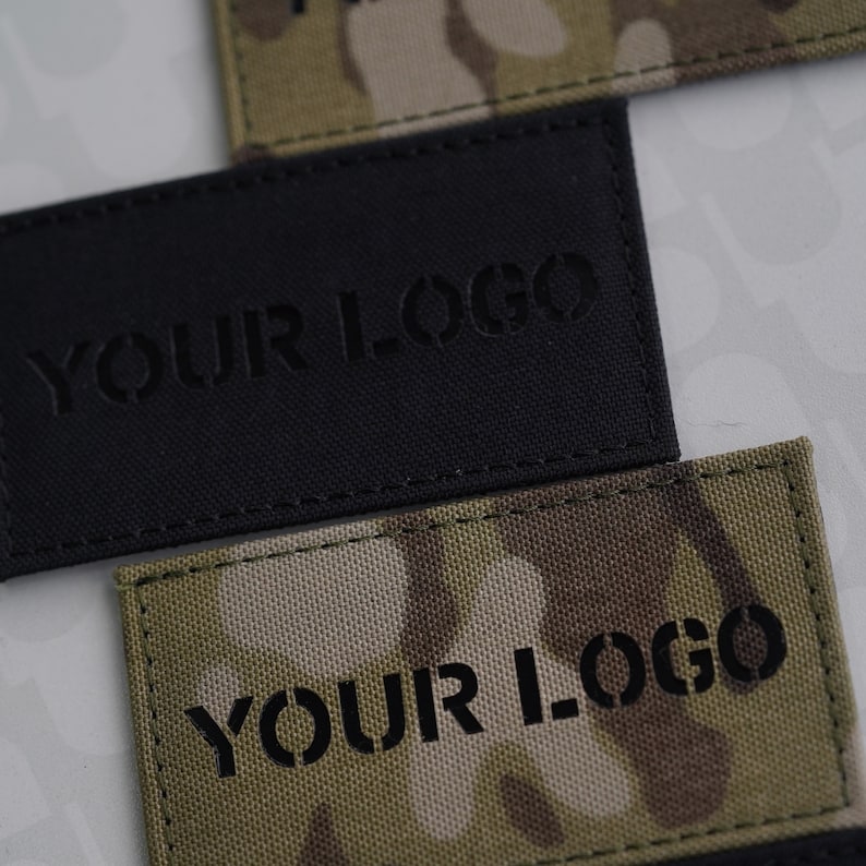 3.5x2in Custom Callsign Patch IR Patch Infrared Reflective Patches ...