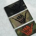 3.5x2in Custom Skeleton Shaka Hang Loose Patch IR Patch Military ...