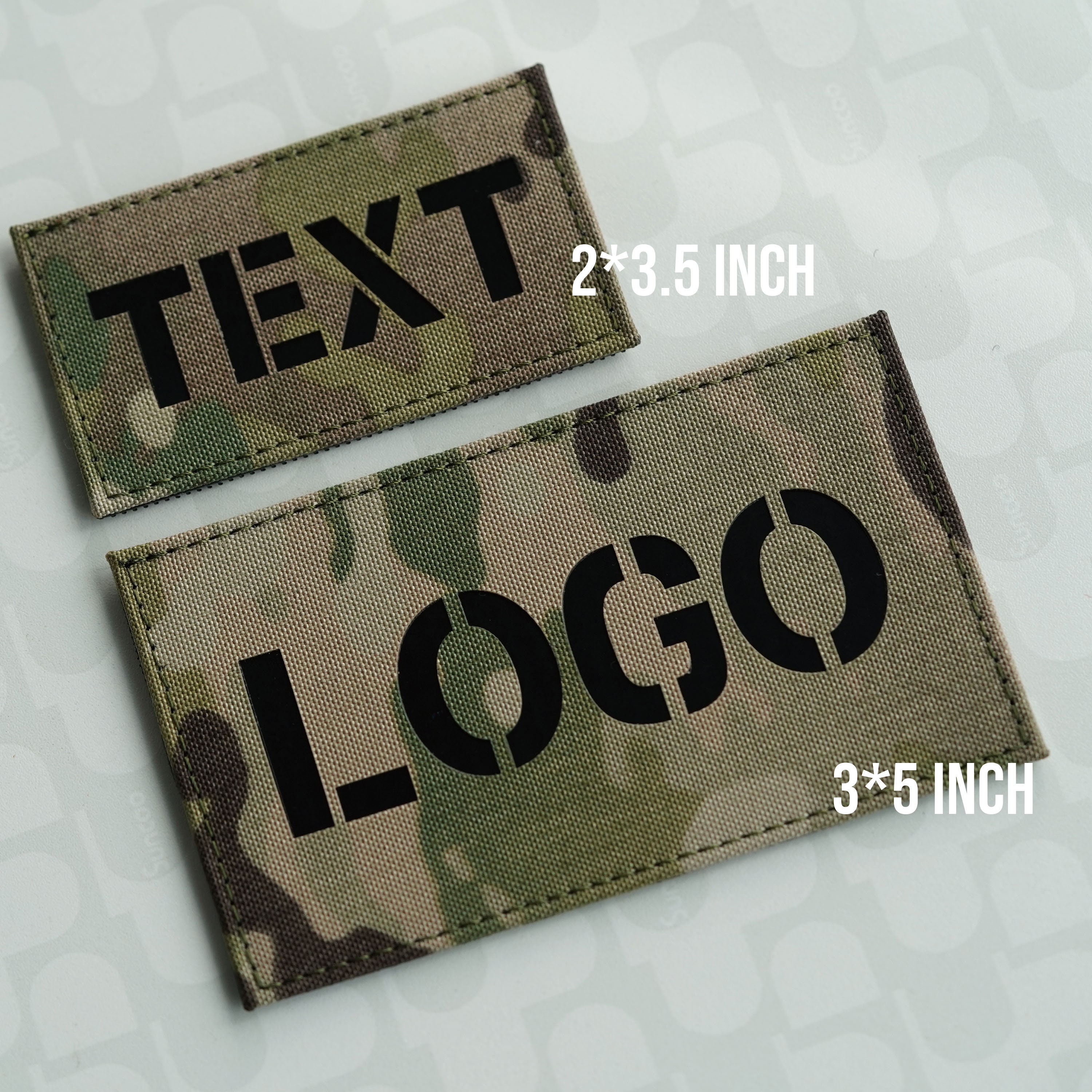 Custom Callsign IR Patch, Laser Cut Military Tactical Morale Patch ...