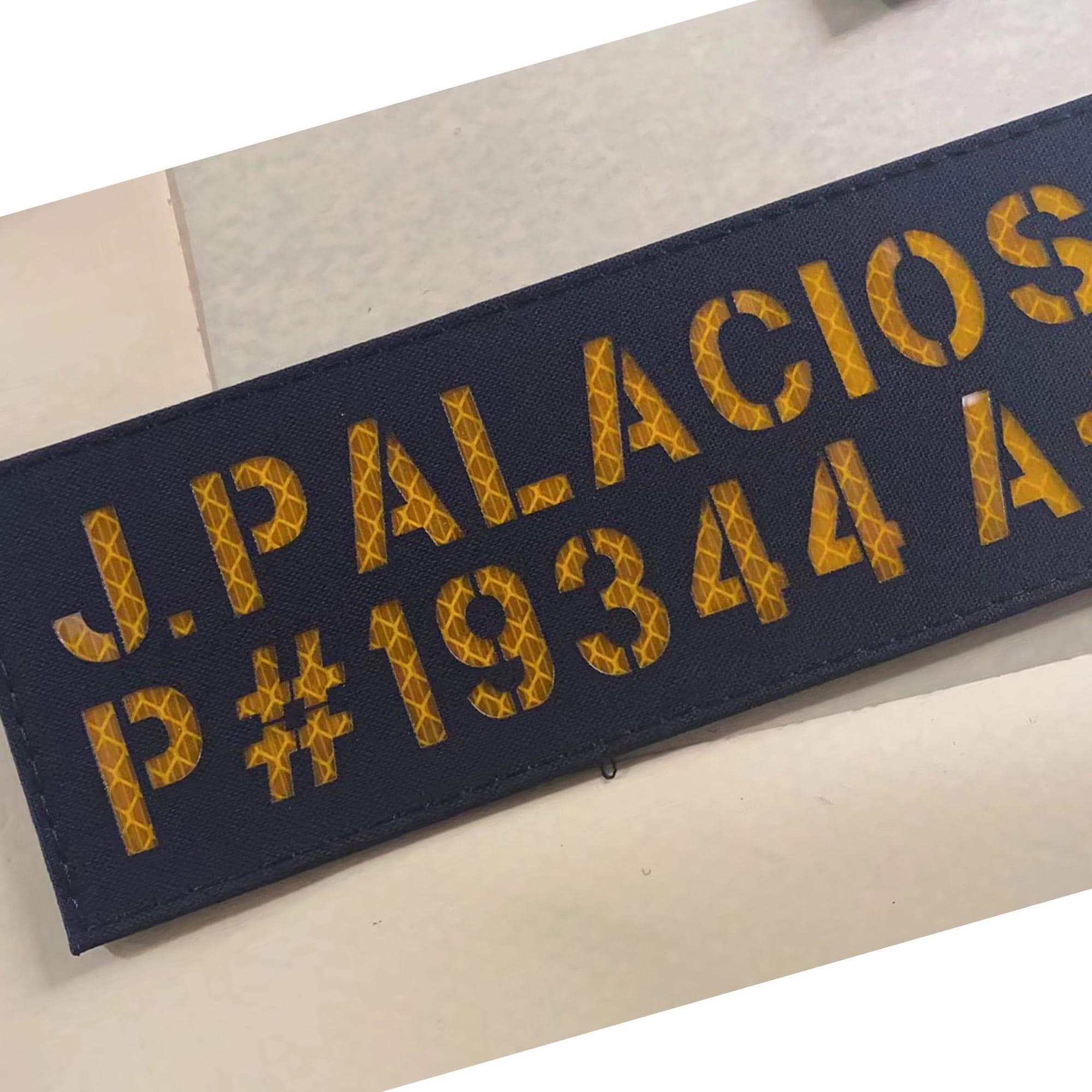 Security Custom Callsign Patch IR Patch Infrared Reflective Patches ...