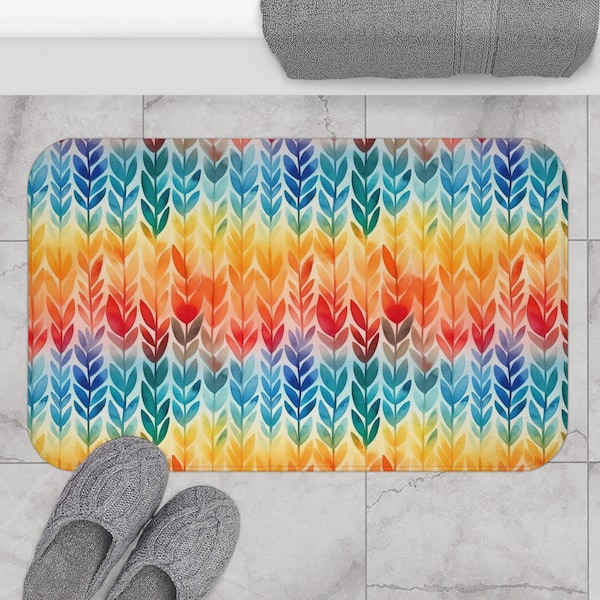Rainbow Bathroom - Etsy