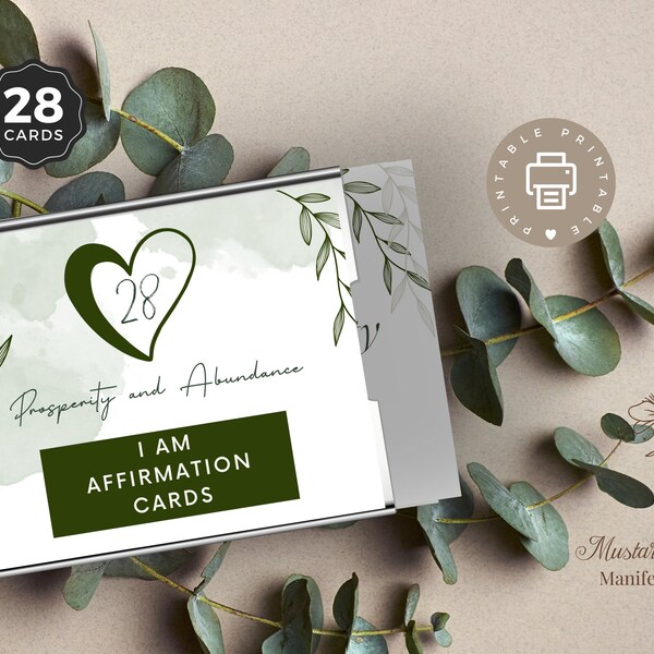 Printable Abundance - Etsy