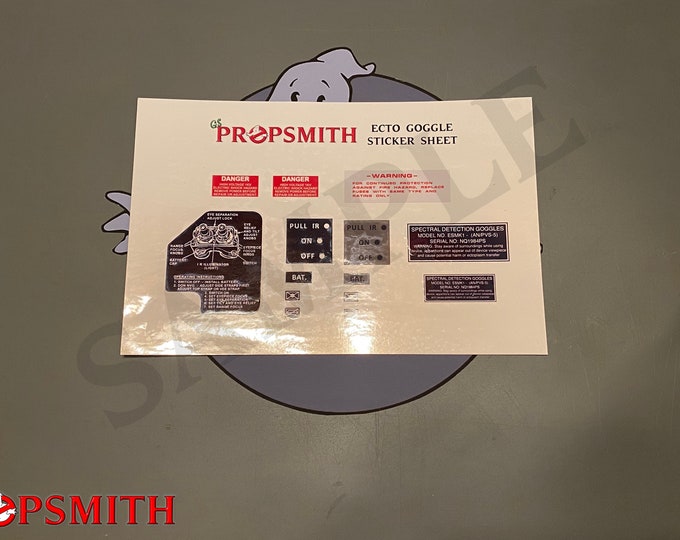 Deluxe Ecto Googles Ghostbusters Prop - Etsy