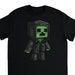 Creeper Tee Creepy Shirt Minec - Child Sized Minecraft Shirt - Gift for ...