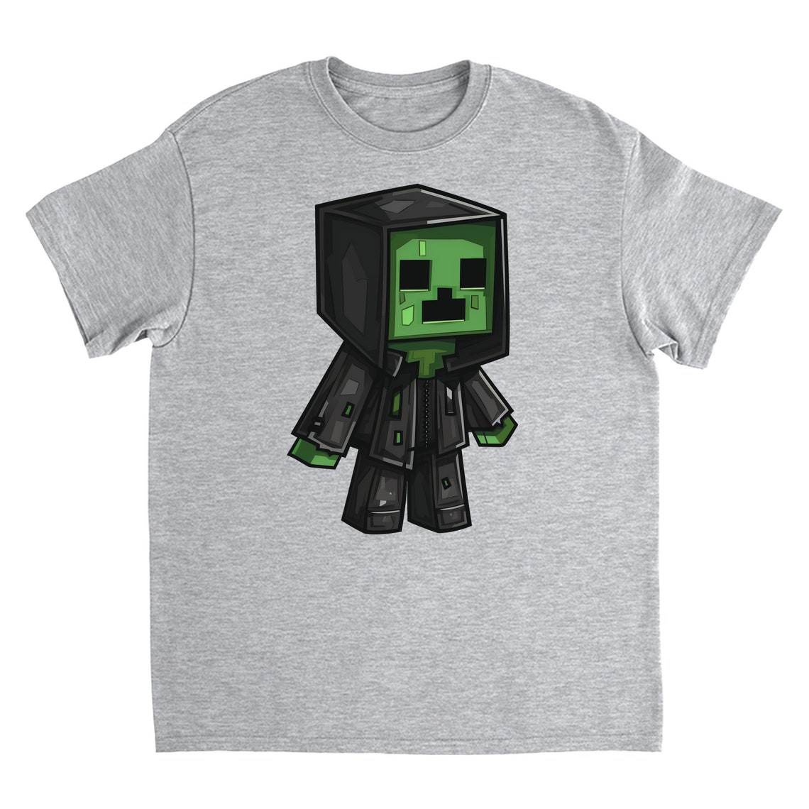 Creeper Tee Creepy Shirt Minec Child Sized Minecraft Shirt Gift for ...