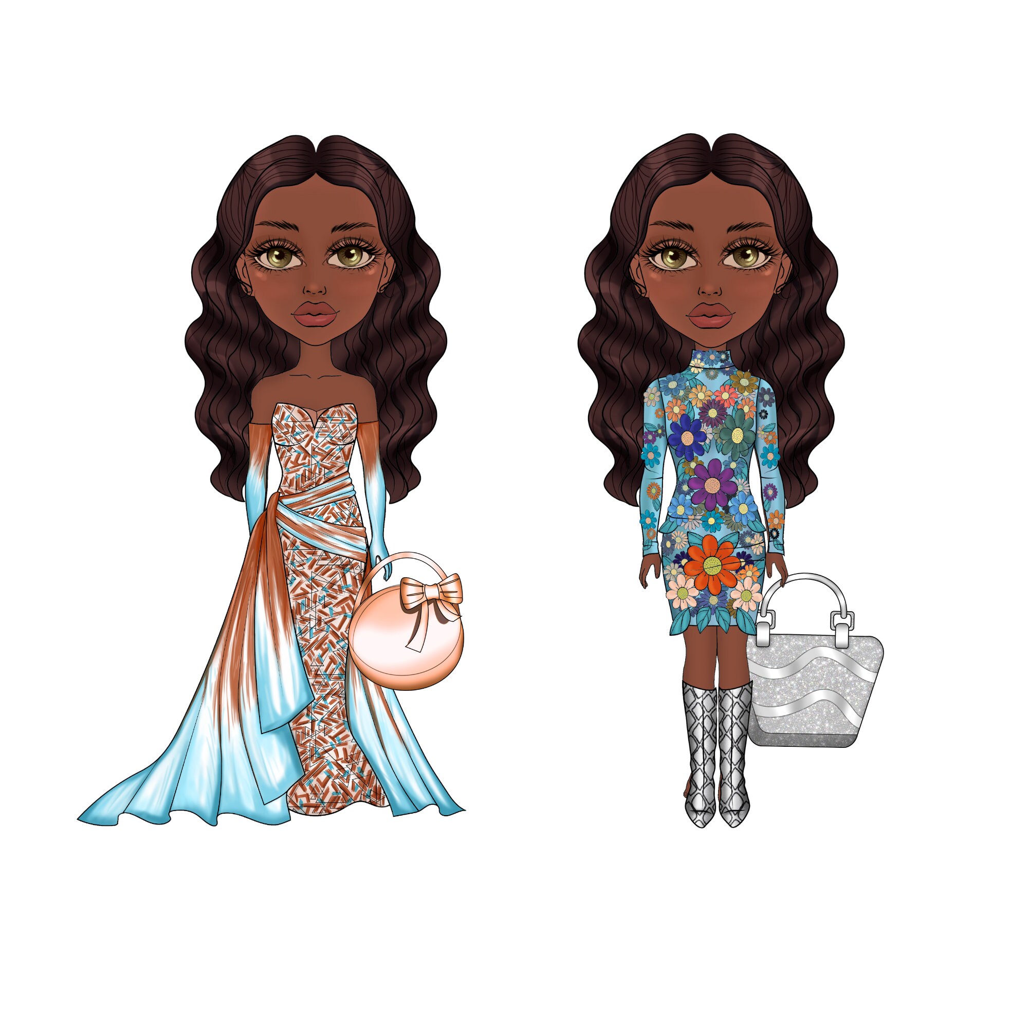 Printable Paper Doll Busy Book, Printable Paper Doll Wardrobe, Digit ...