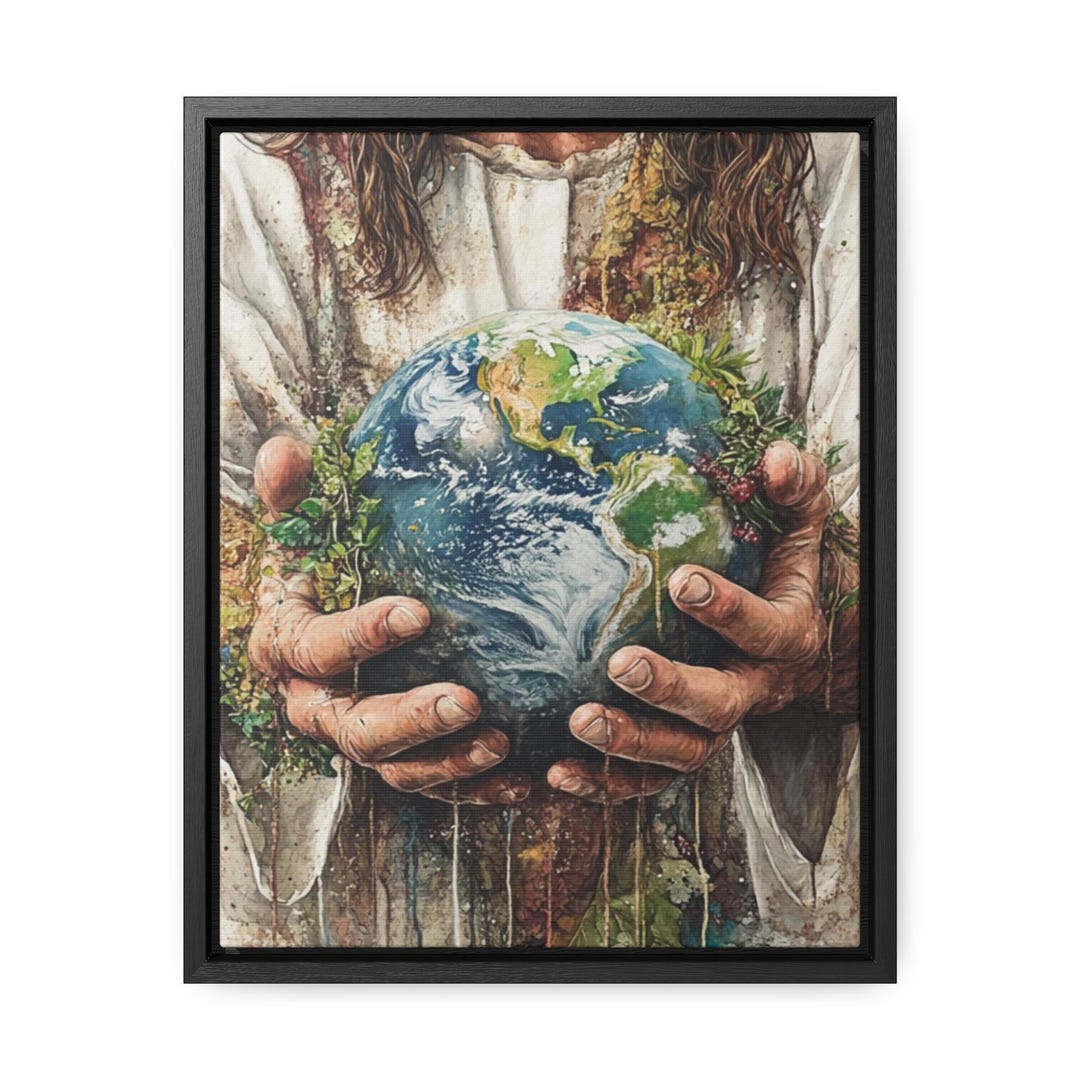 Christ Artwork, Jesus Christ Paintings, Christ Wall Art With Frame ...