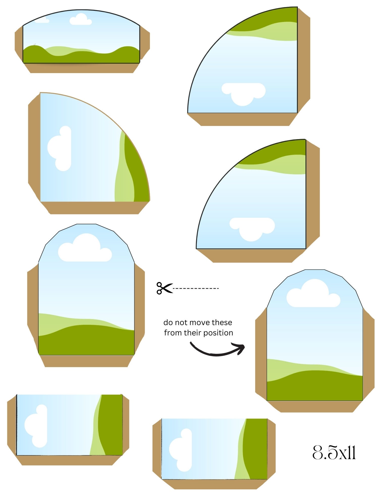 Editable Trifold Folio Booklet Template Folio Booklet Kit Template ...