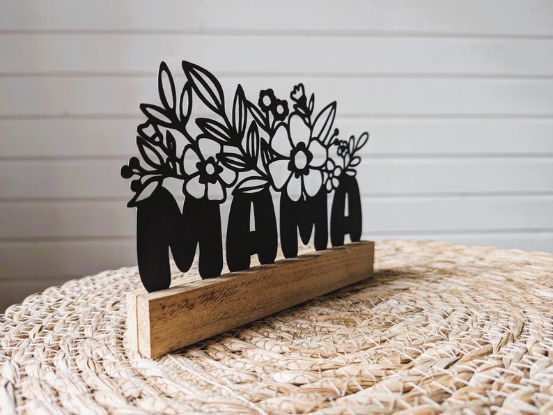Plotter File Mom Mother's Day SVG Block Decoration Blocks Mother's Day ...