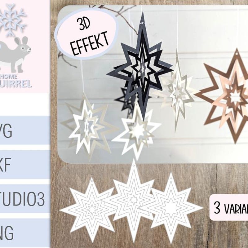 Plotterdatei stern - Etsy.de