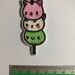 Cute Cat Patch, Dango Cat Patch, Iron On/ Sew on Patch Cotton ...