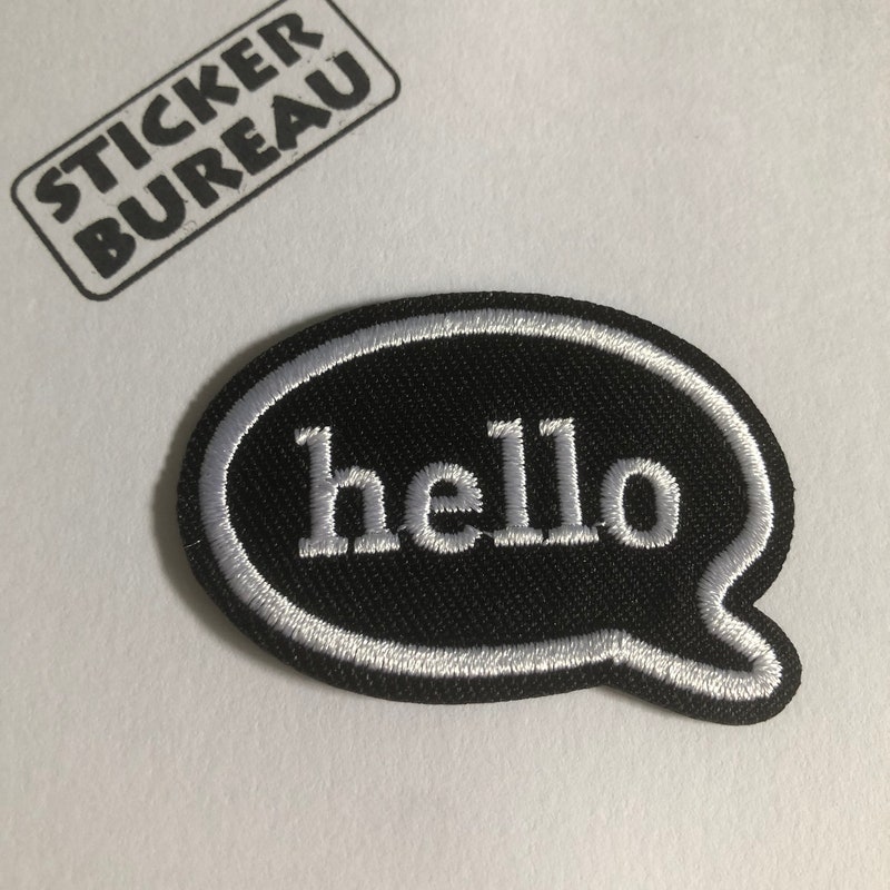 Speech Bubble Patch - Etsy