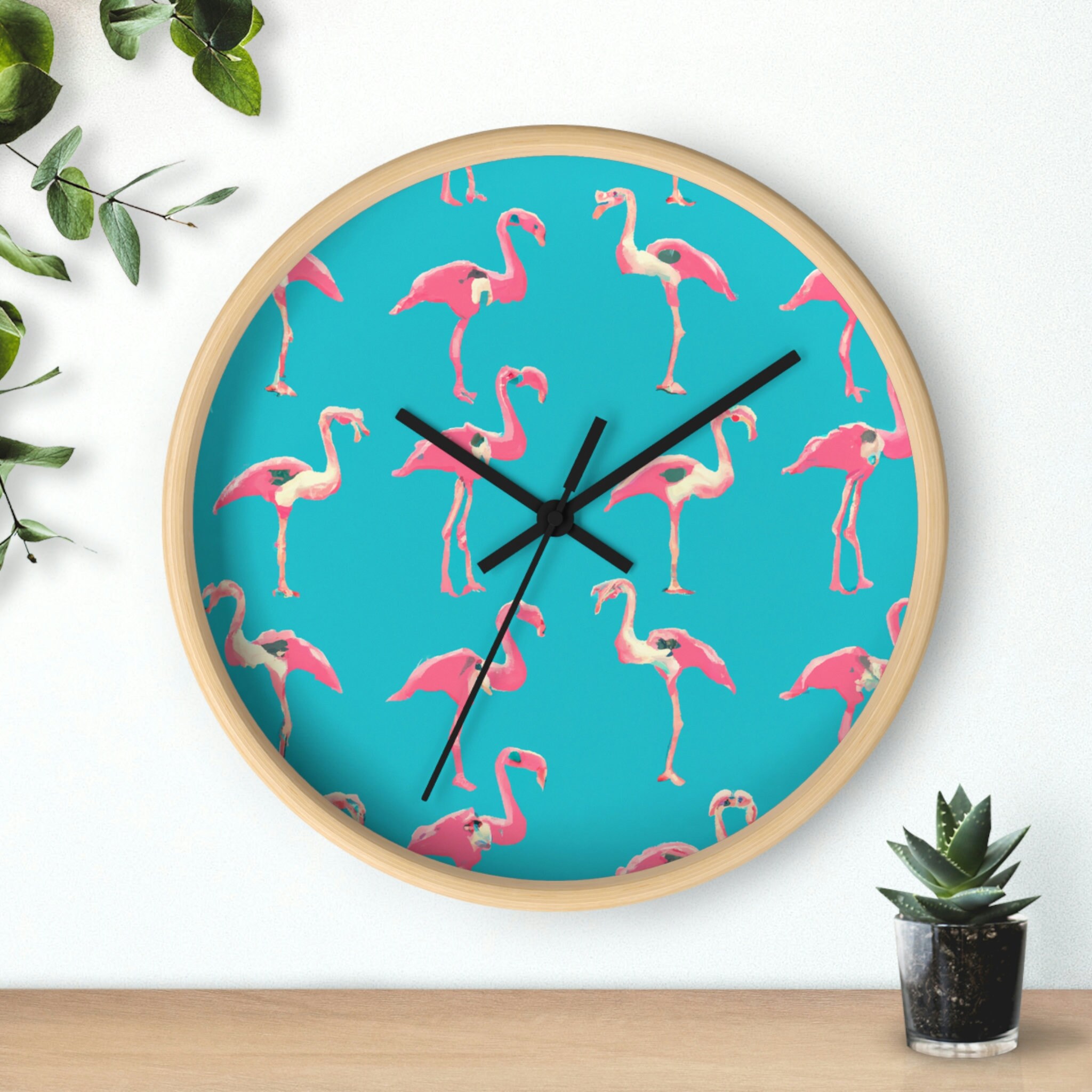 Flamingo Wall Clock sold by Driving Stripper | SKU 40421721 | 20% OFF ...