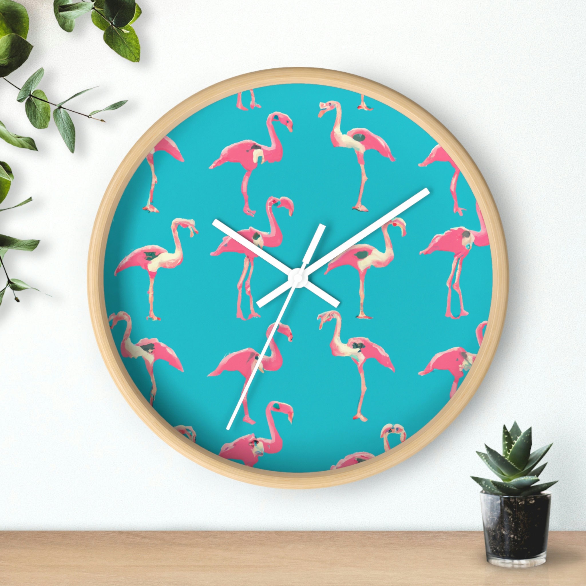 Flamingo Wall Clock sold by Driving Stripper | SKU 40421721 | 20% OFF ...