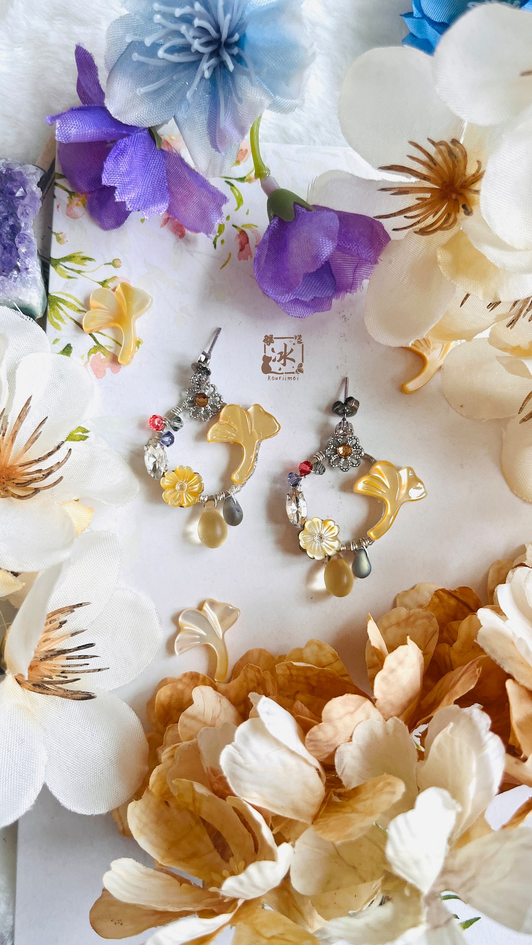 FFXIV Emet-selch Inspired Handmade Earrings - Etsy