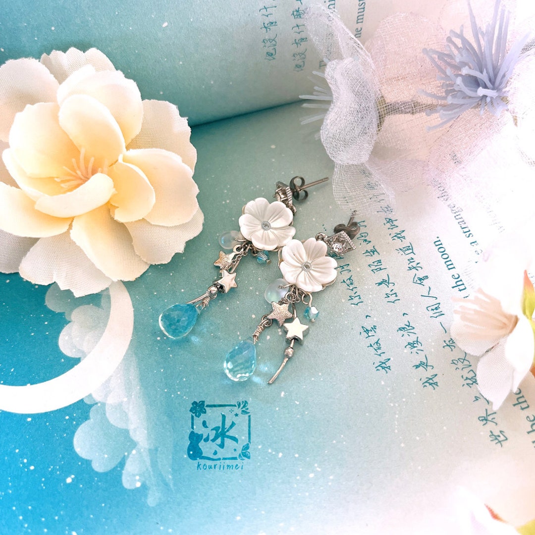 FFXIV Themis - Inspired Earrings (pierced/non-pierced) - Etsy