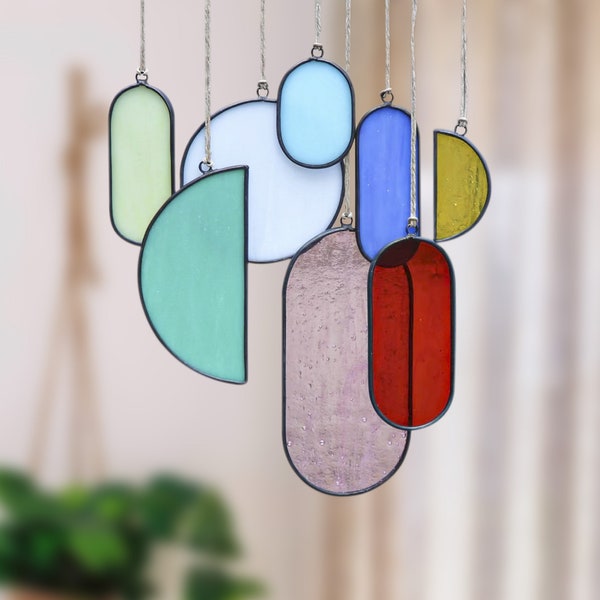 Stained Glass Mobile - Etsy