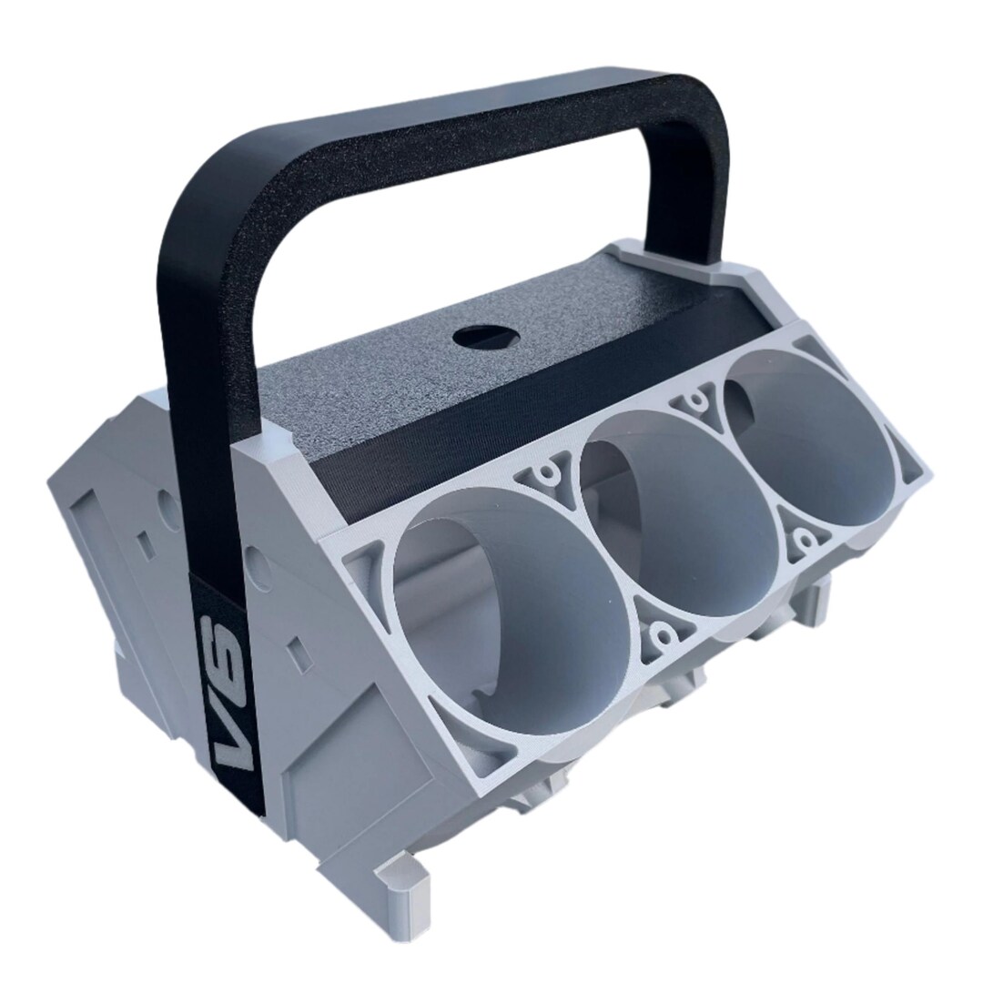 V6 Engine Drink Cooler - Fits 6 Standard Cans 12oz - Many Color Options ...