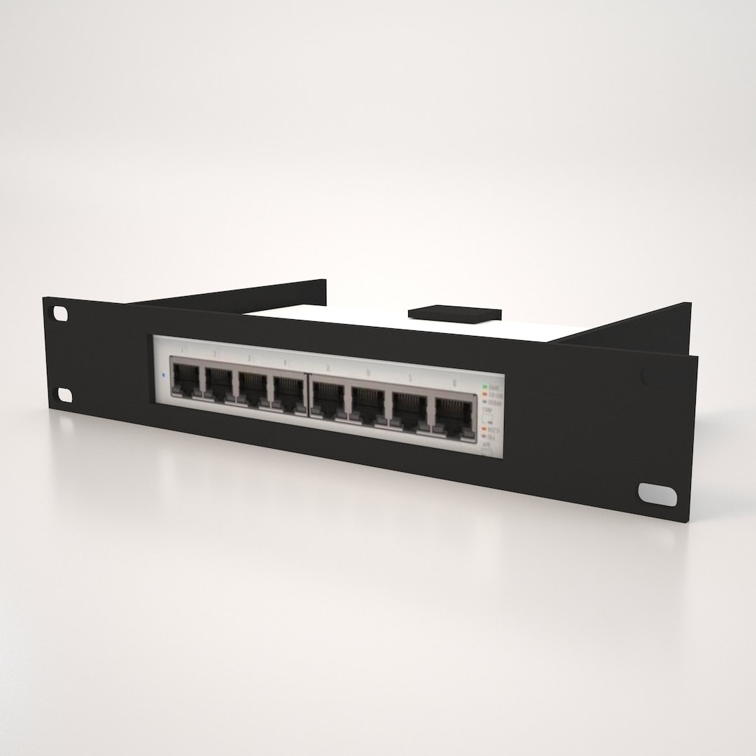 1U Rackmount USW Lite 8 Poe 10 Ubiquiti Unifi - Etsy