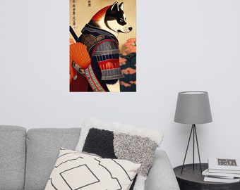 Akita Poster Poster - Etsy