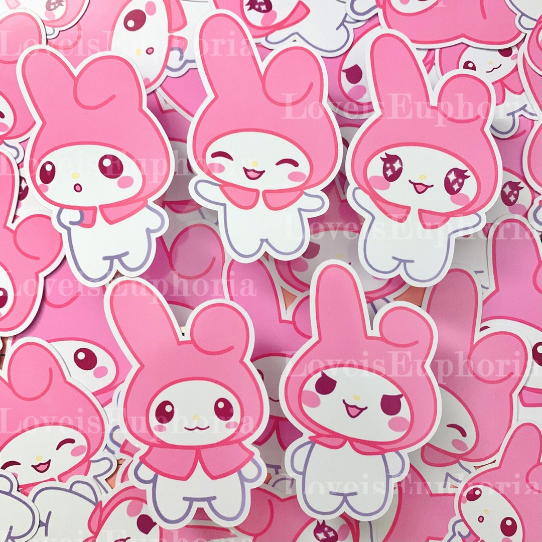 My Melo Stickers Set | Japanese Kawaii Die-cut Stickers Pack - Etsy
