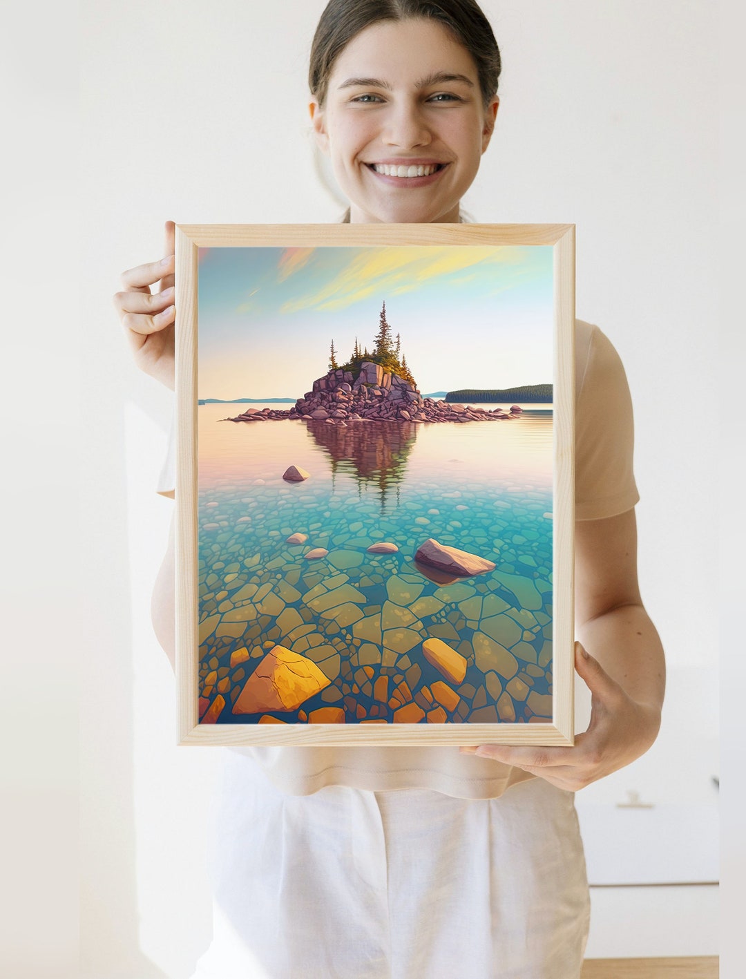 Lake Superior Shore | Duluth Minnesota Art Print | Art From Minnesota ...