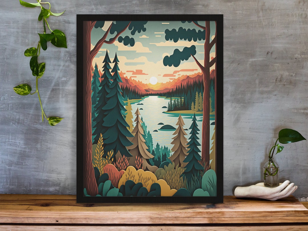 Explore Outdoors Print | Minnesota Print | Travel Poster | Duluth ...