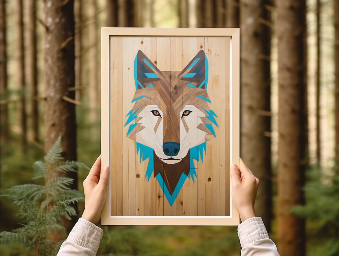 Vintage Woodcut-style Wolf Print, Minnesota Art, Wolf Art, Minnesota ...