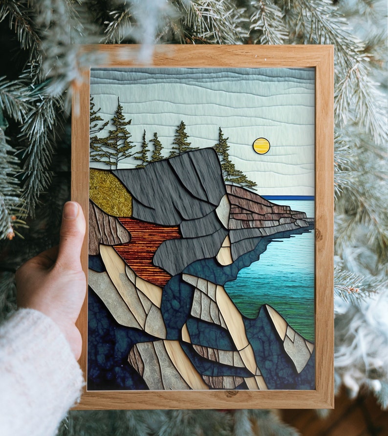 Lake Superior Shoreline Duluth Minnesota Art Print Art From - Etsy