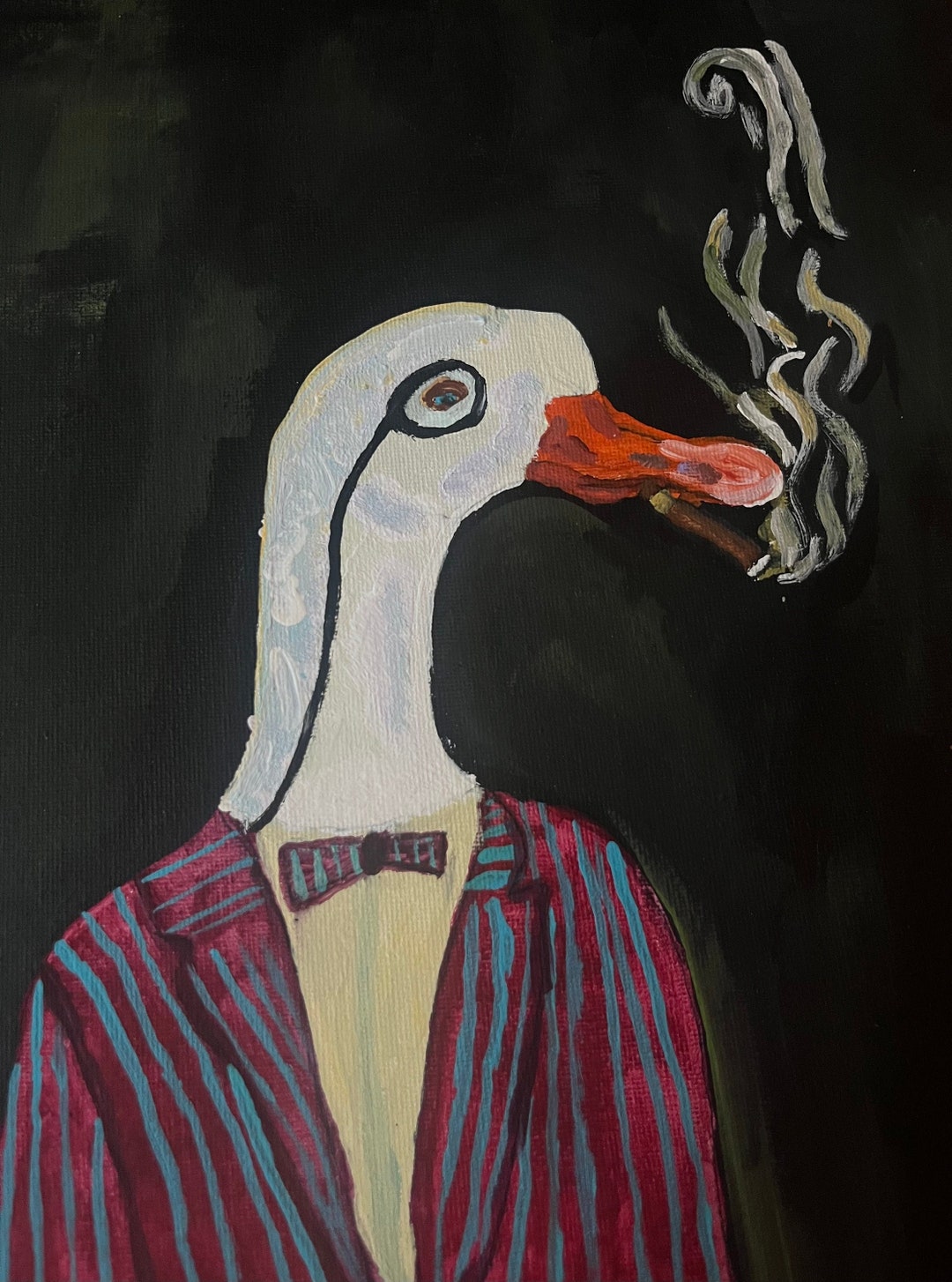 Mav the Mobster Duck - Etsy