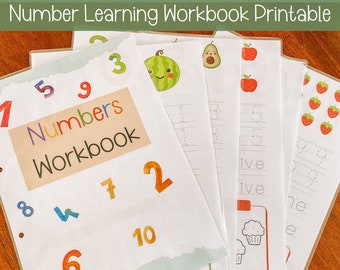 Count to 20 Number Flash Cards Small Flash Cards. Learn - Etsy