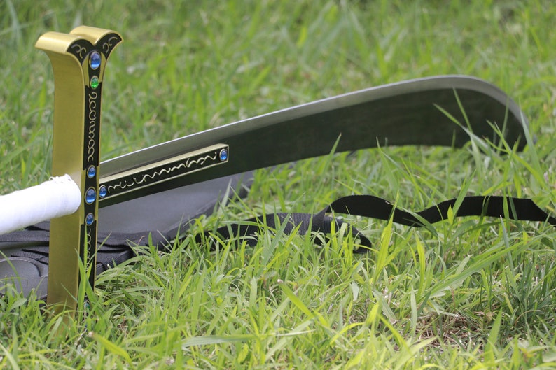 Dracule Mihawk Sword Kokutoou Yoru Battle Ready, Mihawk Sword Metal ...