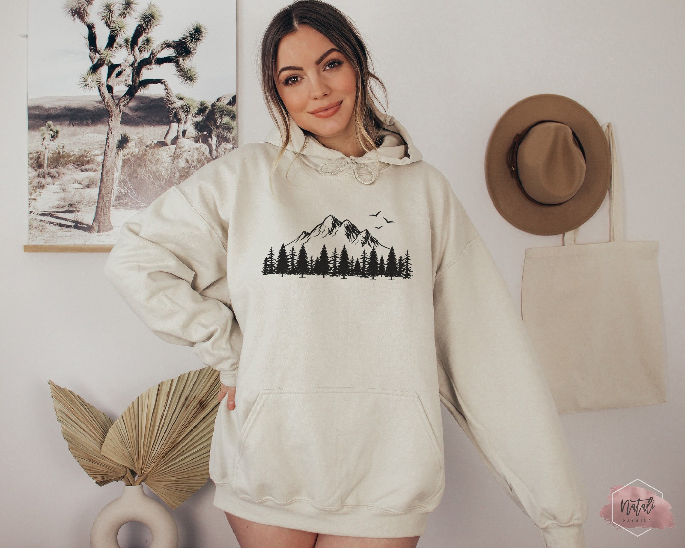 Mountain Nature Lover Sweatshirt Nature Prints Gift for Her - Etsy