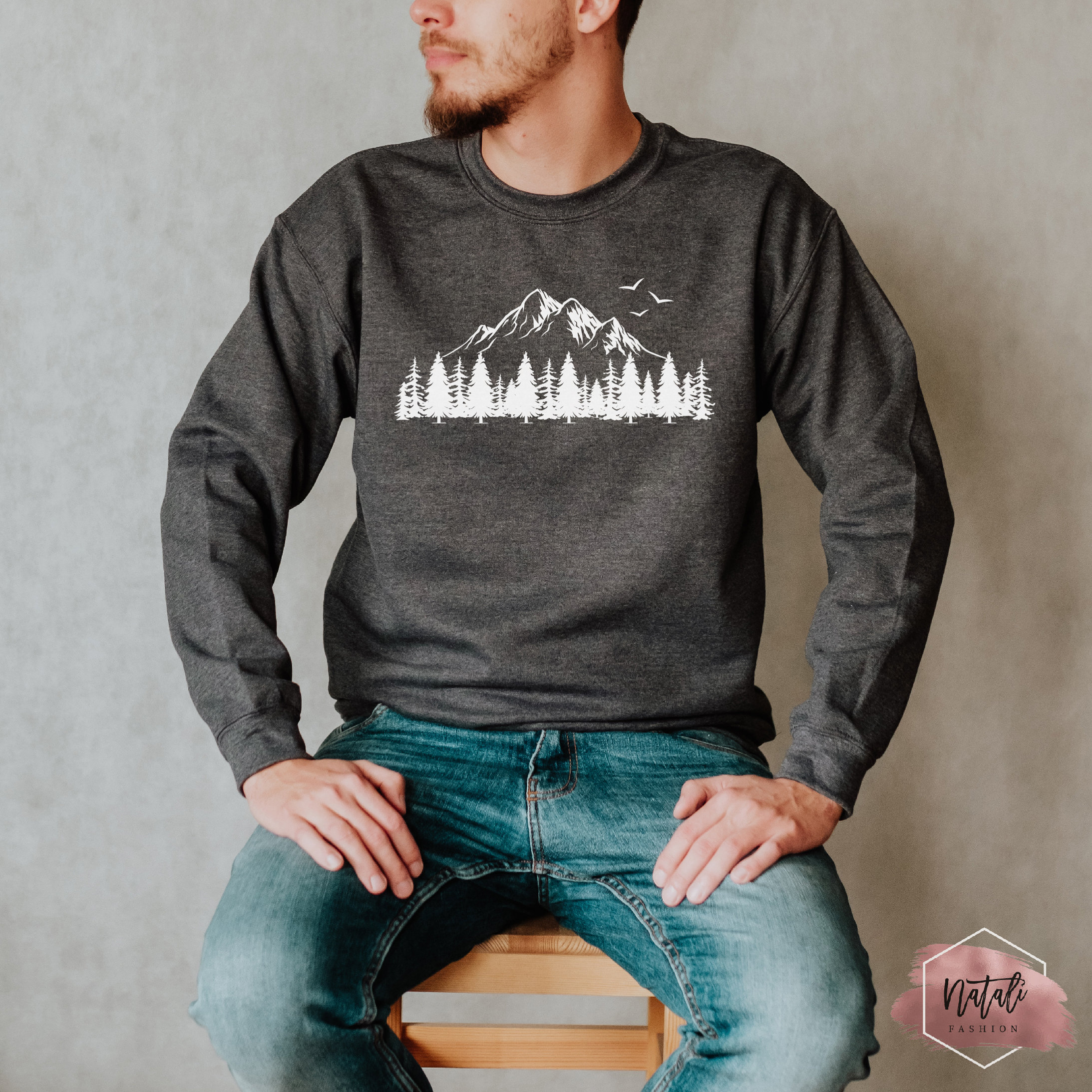 Mountain Nature Lover Sweatshirt Nature Prints Gift for Her - Etsy