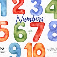 Number Poster - Etsy