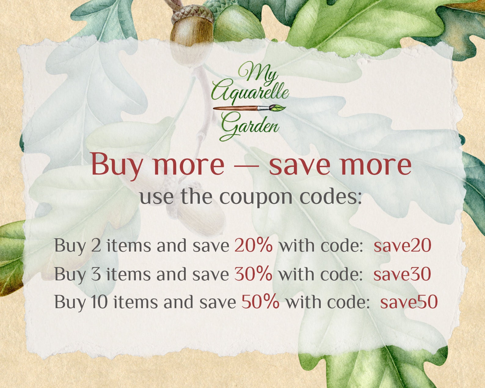 Gardening, Farmhouse Clipart. Watercolor Hand-painted Images ...