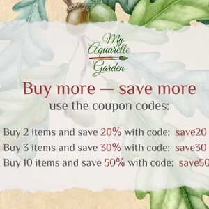 Gardening, Farmhouse Clipart. Watercolor Hand-painted Images ...