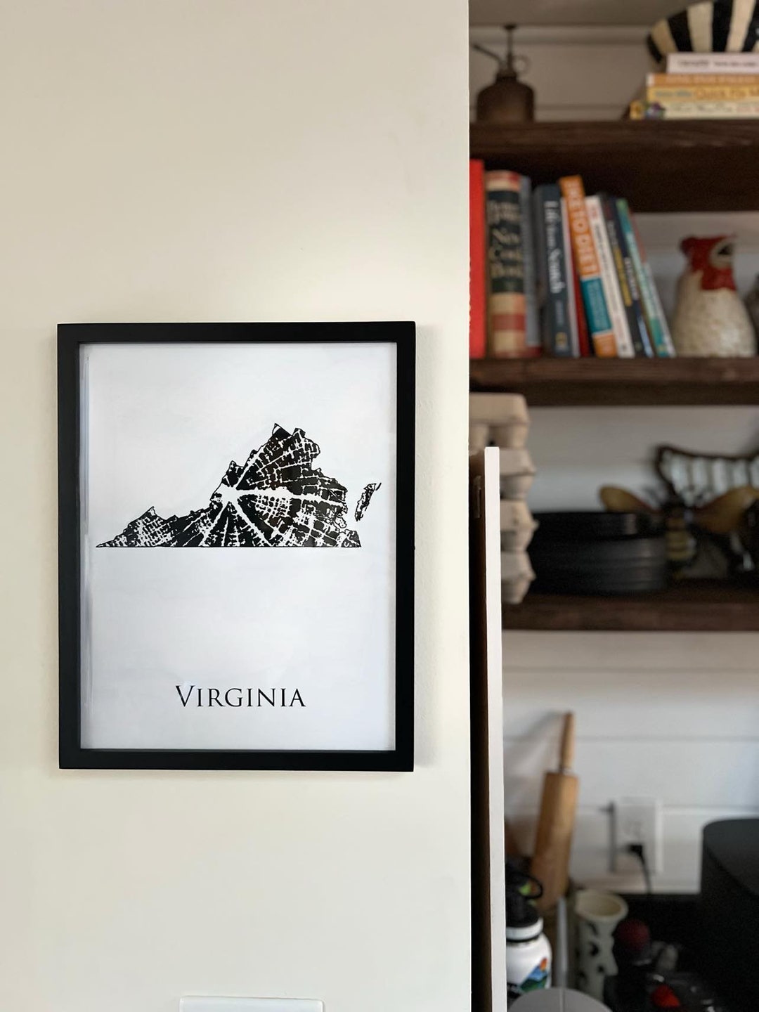 Virginia State Tree Ring Print | Red Oak Tree | Tree Ring Print | Tree ...