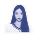 Hanni Stickers Blue Vintage Stickers Hanni Water Bottle Stickers Girl ...