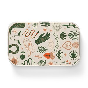 Western Whimsy Lunch Box Cowboy Spirit Lunch Box Dreamer Bento Box ...
