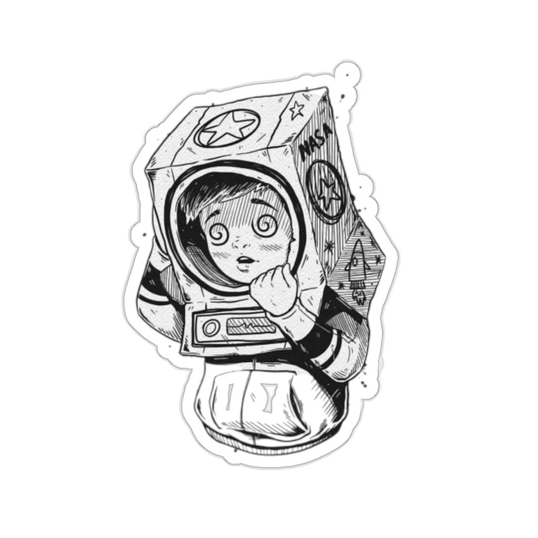 Galactic Wonder Kid Stickers Water Bottle Sticker Cosmic Crew Sticker ...