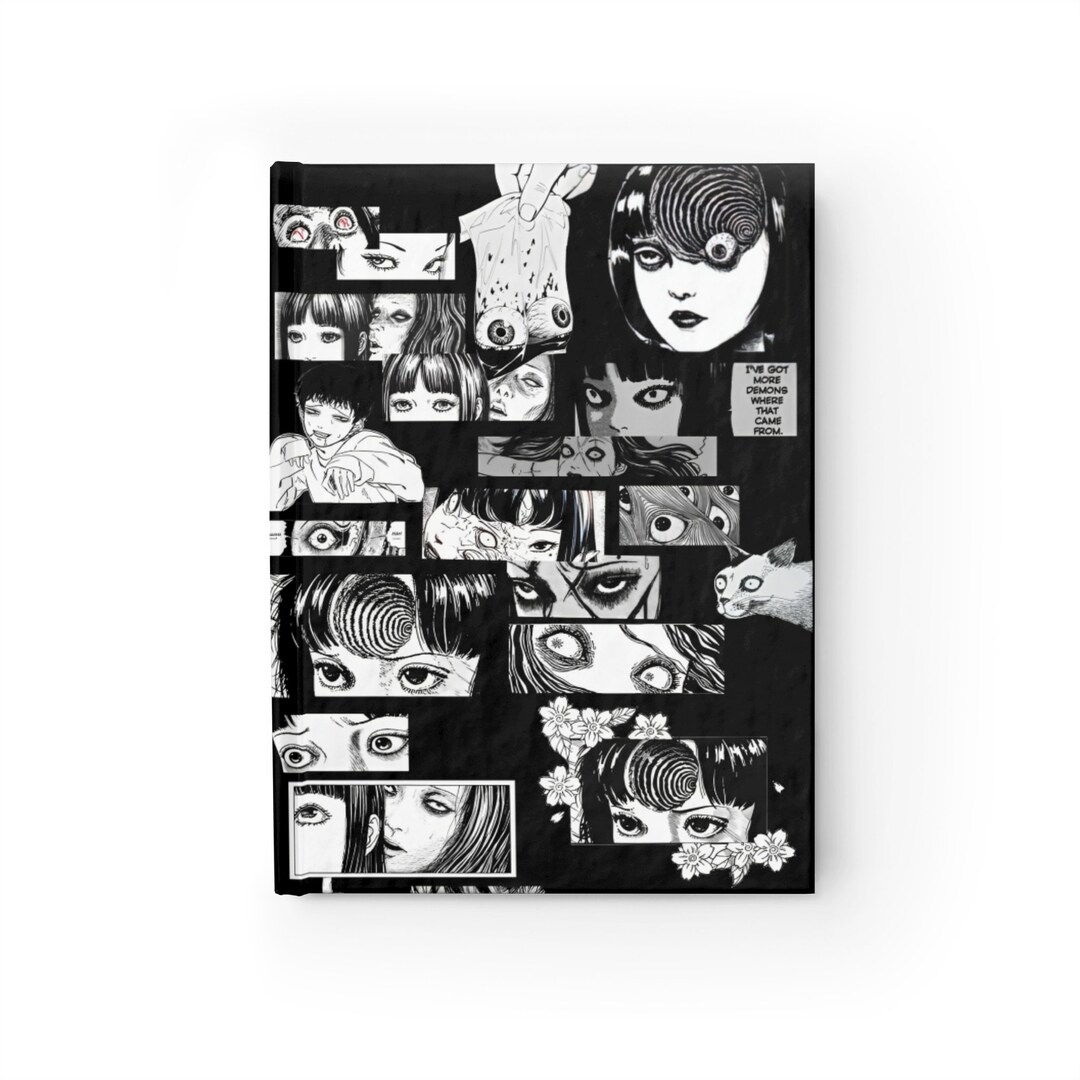 Hard Cover Creepy Manga Anime Art and Anime Diary Drawing Dark - Etsy