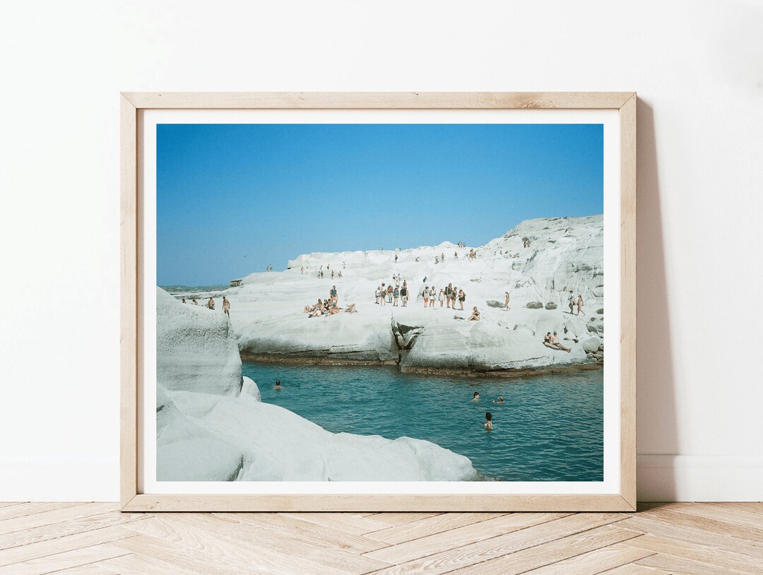 Greek Islands, Milos Photography Digital Download for Kitchen Wall Art ...
