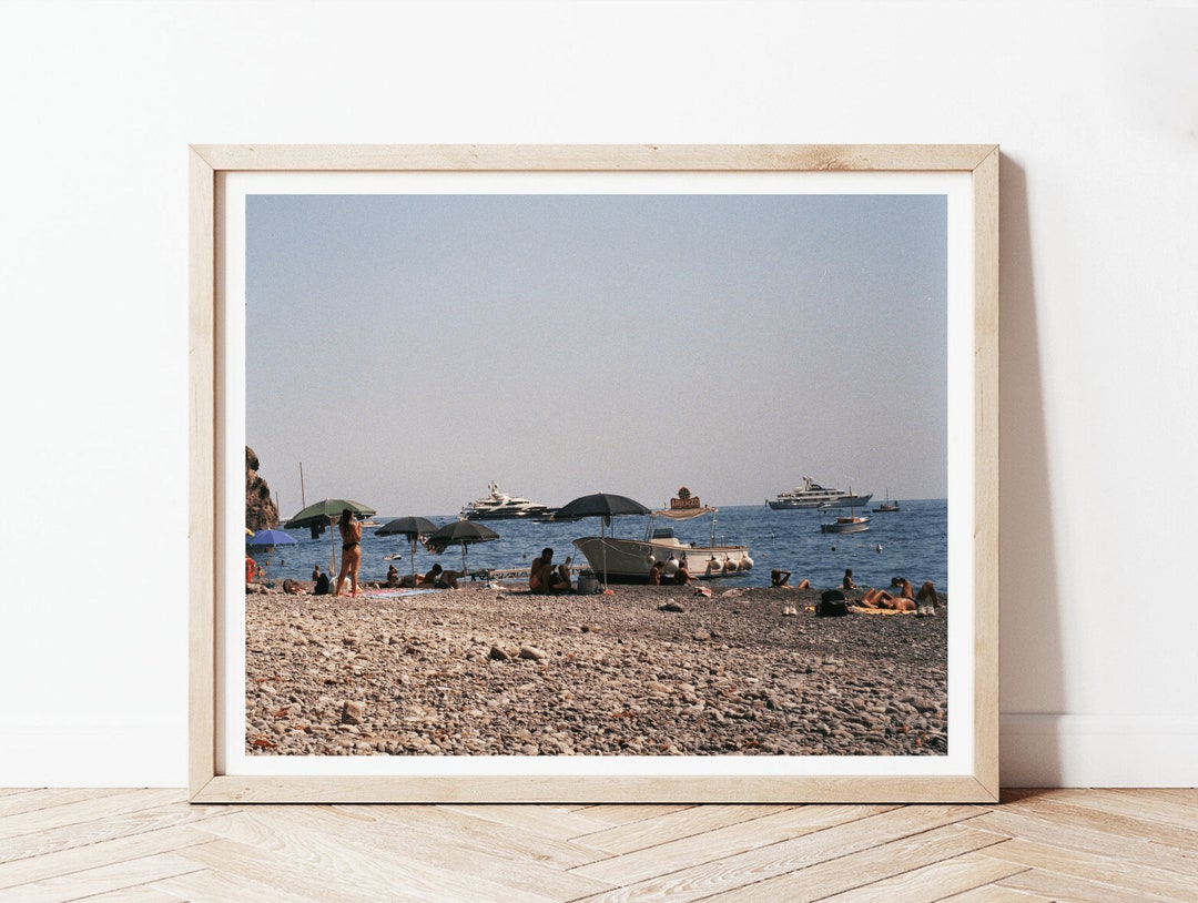 Arienzo Boats Photography Satin Posters 210gsm Italy, Europe 35mm Film - Etsy