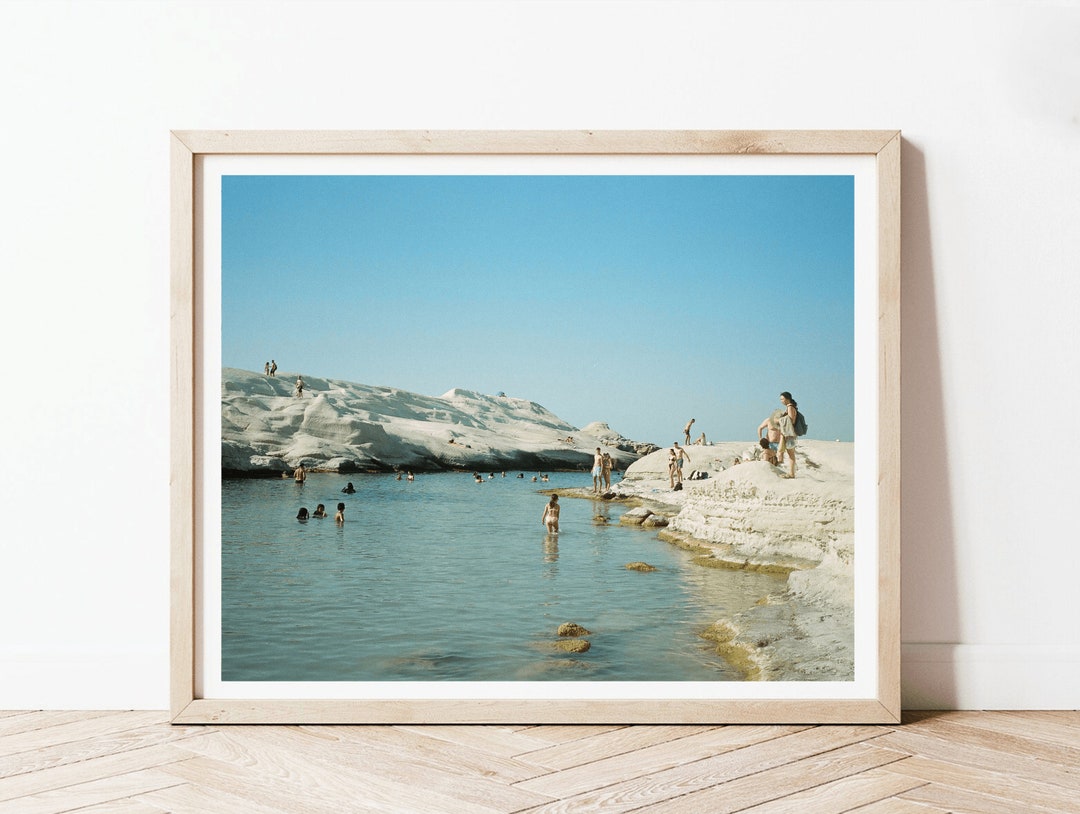 Milos Moon Beach Sarakiniko Photography Digital Download for Kitchen ...