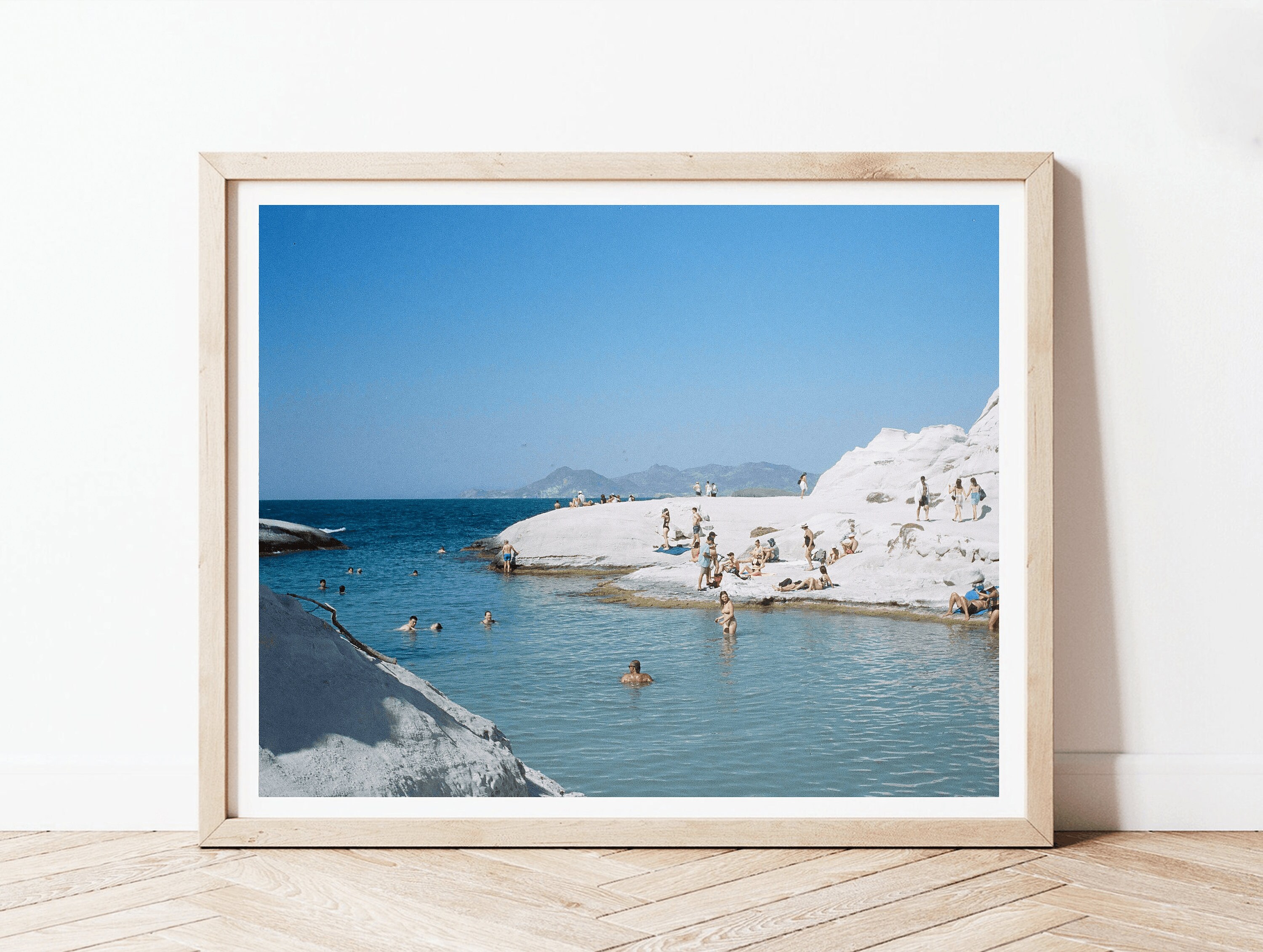 Milos Greek Island Photography Digital Download for Kitchen Wall Art ...