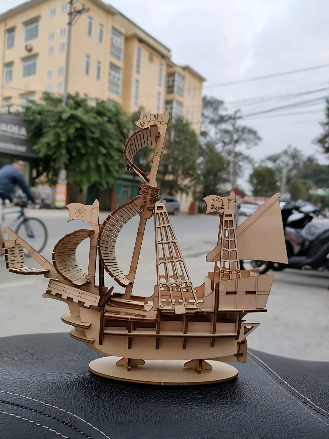 3D Wooden Assembly Toys Sailing Ship Model Sailing Ship - Etsy