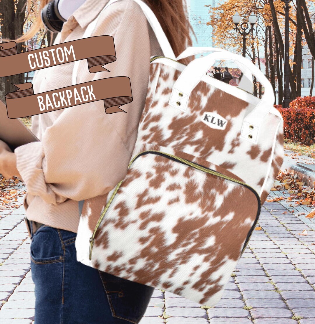 College Backpack for Women Western Backpack for School Supplies Cowgirl ...