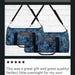 Blue Digital Camo Duffel Bag for Men Personalized Camouflage Gym Bag ...