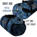 Blue Digital Camo Duffel Bag for Men Personalized Camouflage Gym Bag ...